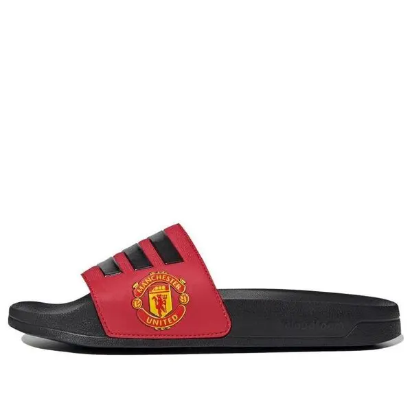 Adidas Adilette Shower Manchester United Slides - Black