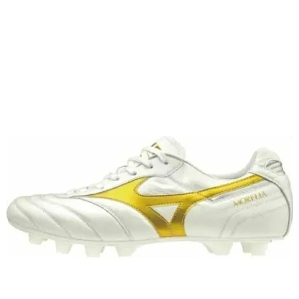 Mizuno Morelia 2 Japan Football Boots - White/gold