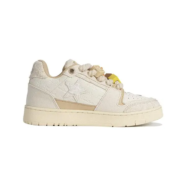 KAALIXTO Skateboarding Retro Low Jacquard Lace Sneakers