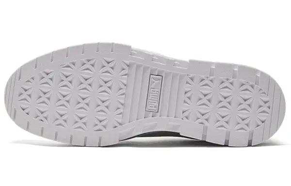 PUMA Mayze Crystal Galaxy White Lace Up Sneakers