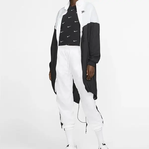 Nike Nikelab Swoosh All-over Print Cropped T-shirt