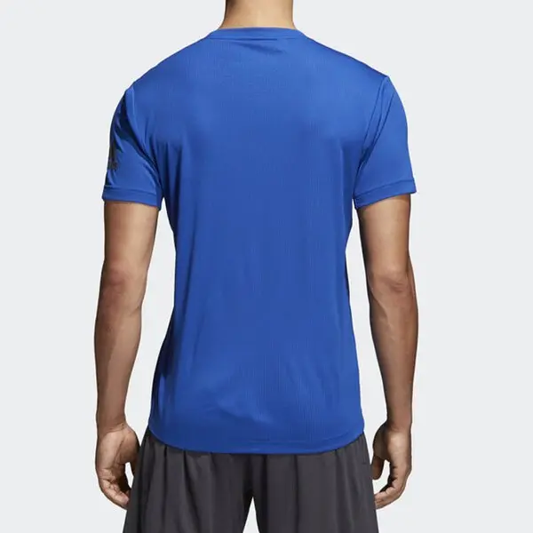 Adidas Sports Round Neck Short Sleeve 'bright