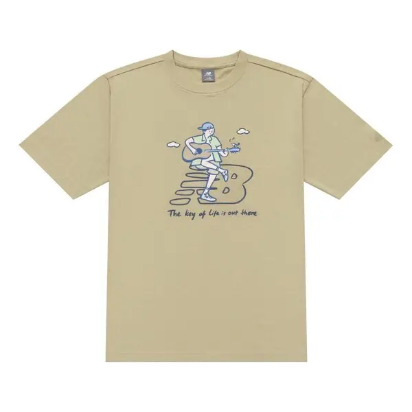 NEW BALANCE X Pk Graphic T-shirt - Light Brown
