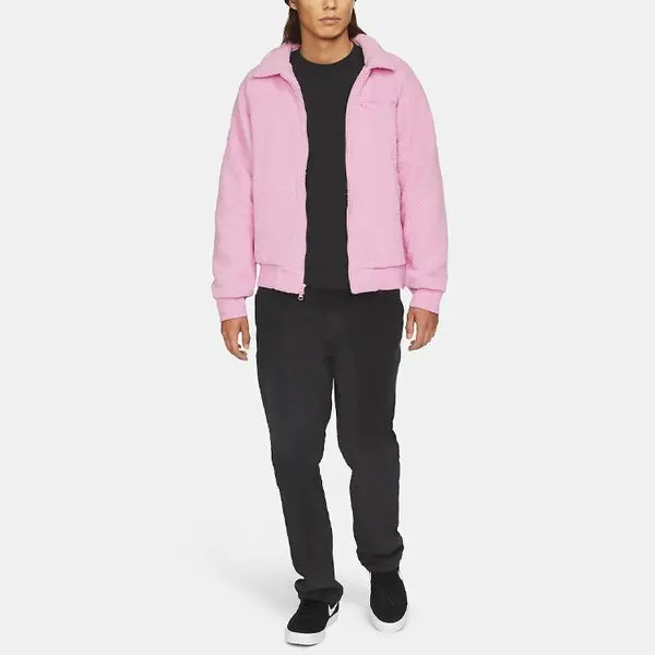 Nike Sherpa Solid Color Sports Jacket