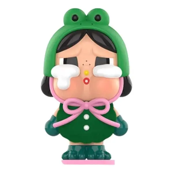 POP MART Crybaby Crying Again Figures What A Frog - Multi-color