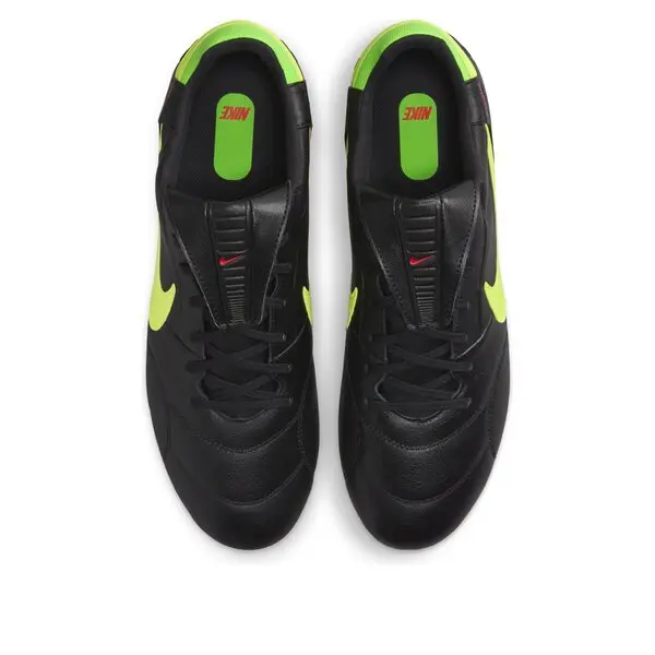 Nike Premier 3 Fg Athletic Cleats - Black/volt
