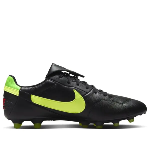 Nike Premier 3 Fg Athletic Cleats - Black/volt