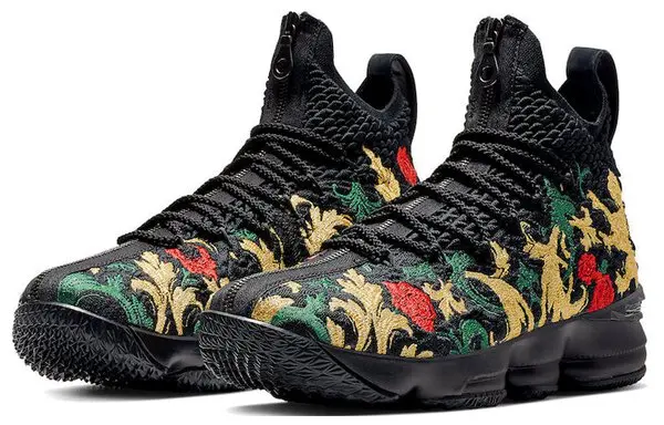 Nike Kith X Lebron Performance 15 'closing Ceremony' Sneakers - Black