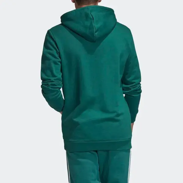 Adidas Originals Hooded Drawstring Pullover - Green
