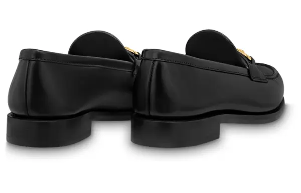 LOUIS VUITTON Loafer Shoes With Chain Detail
