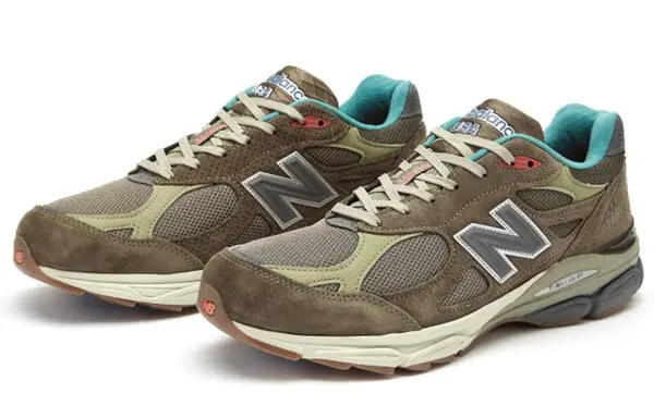 NEW BALANCE X Bodega 990v3 Made In Usa Anniversary Sneakers - Brown
