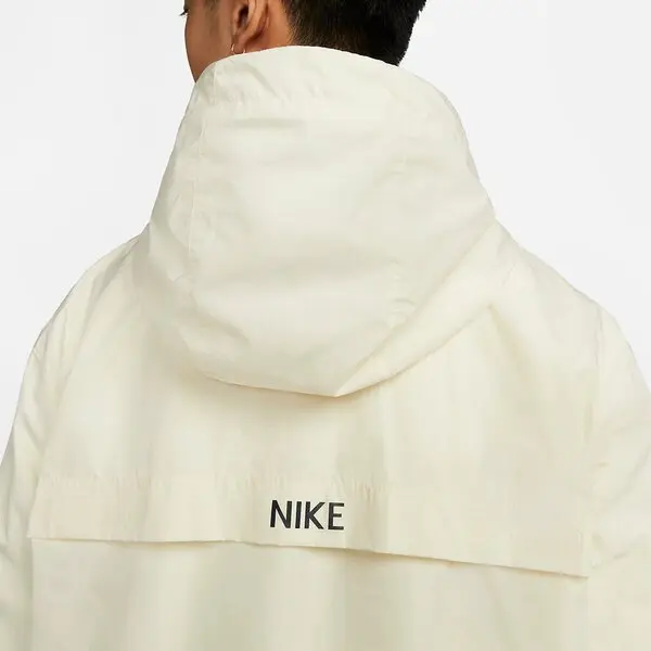 Nike Circa Lined Anorak Repel Oversized Hoodie - Beige