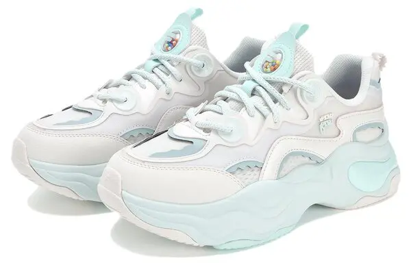 FILA FUSION Bubble Sneakers - White/blue