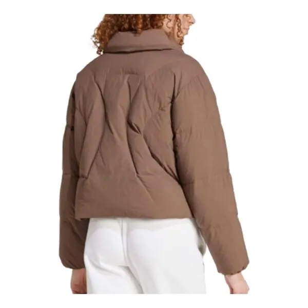 Adidas Cropped Down Jacket - Brown