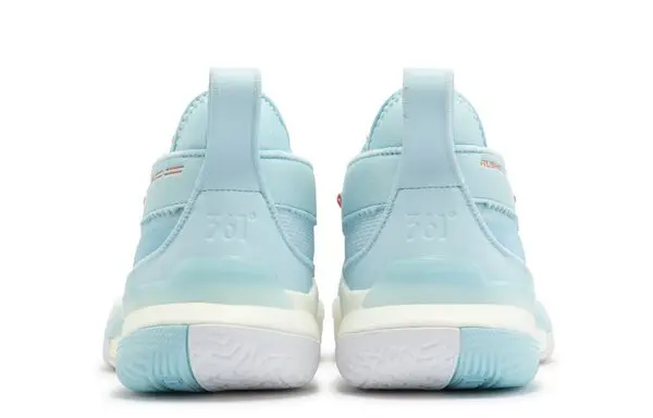 361 DEGREES Fire Battle 3.0 Athletic Sneakers - Blue/orange