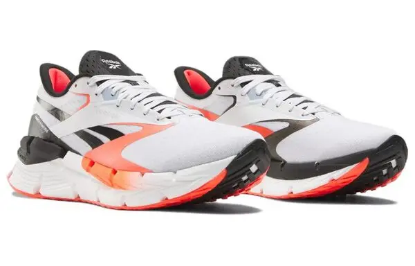 REEBOK Floatzig Symmetros Athletic Sneakers - White/orange/black