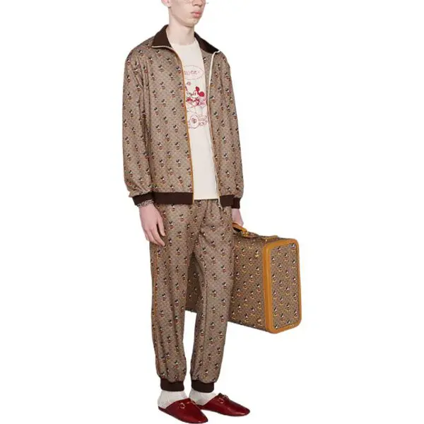 Gucci X Disney Full-printed Mickey Pattern Long Sleeve Jacket For