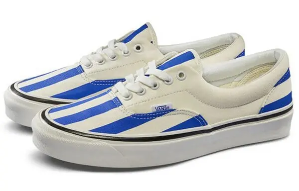 VANS Era 95 Dx Anaheim Factory Striped Low Top Sneakers - Blue