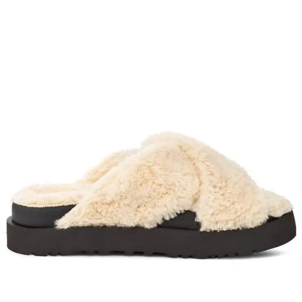UGG Fuzz Sugar Cross Slide
