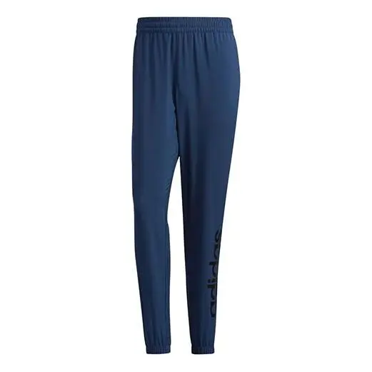 Adidas Neo Ce Lw Wv Tp Casual Breathable Woven Sports Pants/trousers/joggers Navy Blue - Multi-color