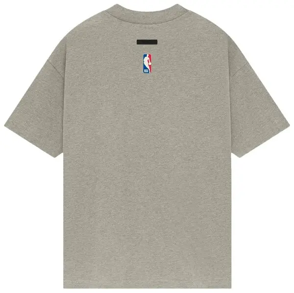 Fear Of God X Nba Los Angeles Lakers T-shirt 'grey Yellow