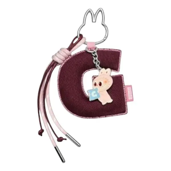 POP MART The Monsters Labubu Pin For Love Letter Pendant 'g - Multi-color