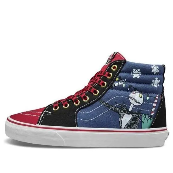 VANS The Nightmare Before Christmas X Sk8-hi "christmastown" High Top Sneakers - Blue/black/red