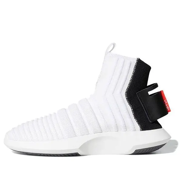 Adidas Crazy 1 Adv Sock Pk - White/black/red