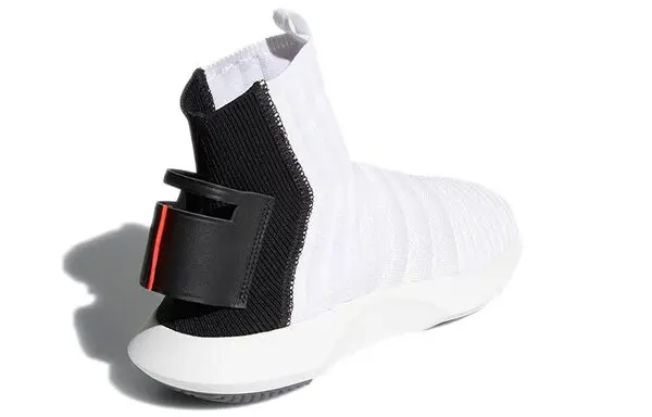 Adidas Crazy 1 Adv Sock Pk - White/black/red