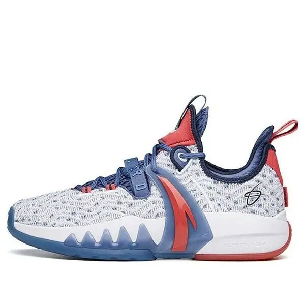 ANTA X Gordon Hayward Gh2 Low Basketball Shoes - White/blue/red