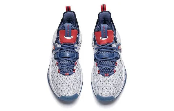 ANTA X Gordon Hayward Gh2 Low Basketball Shoes - White/blue/red