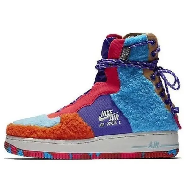 Nike Force 1 Rebel Xx "colored Sherpa