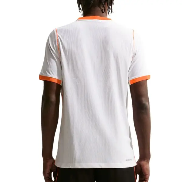 Nike Netherlands 2026 Match Away Aero-fit Authentic Jersey - White/hyper Crimson