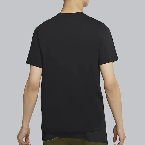 Nike Casual Sports Short Sleeve T-shirt - Black