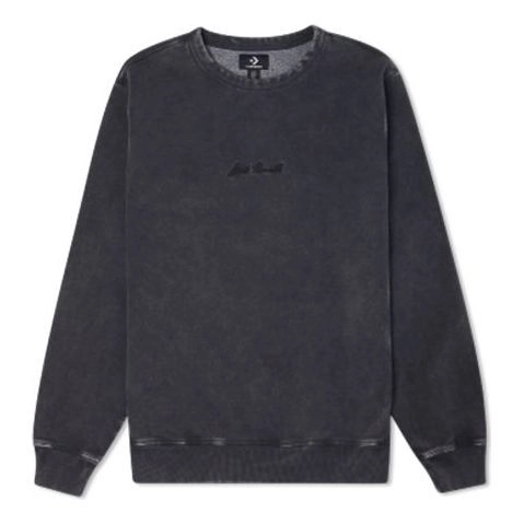 CONVERSE Jack Purcell Pullover Crewneck Sweatshirt Asia Sizing - Black