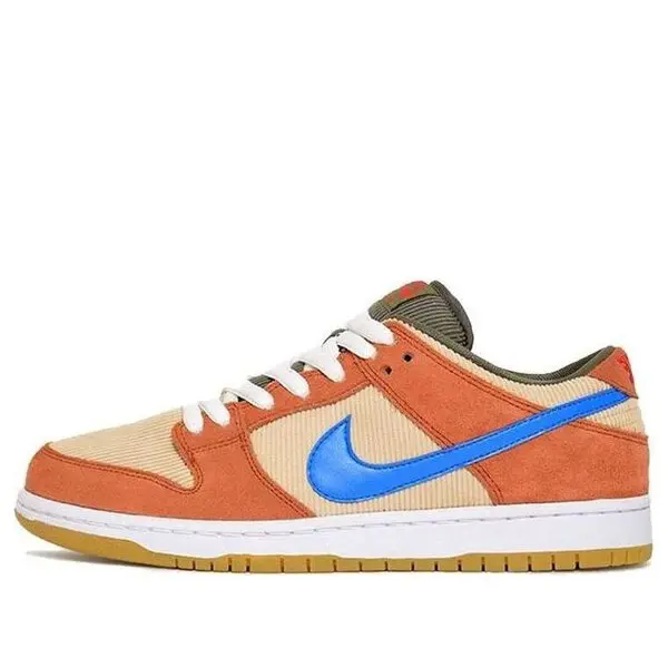 Nike Dunk Low Pro 'corduroy - Orange/blue