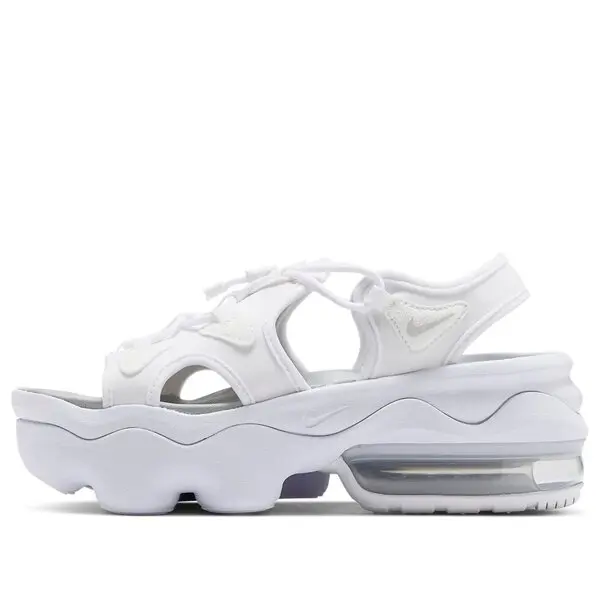 Nike Max Koko Platform Sandals - White/metallic Platinum/photon Dust
