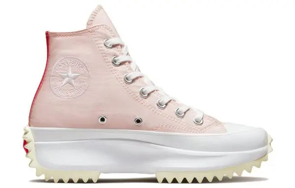 CONVERSE Run Star Hike Platform Satin High Top Sneakers - Pink