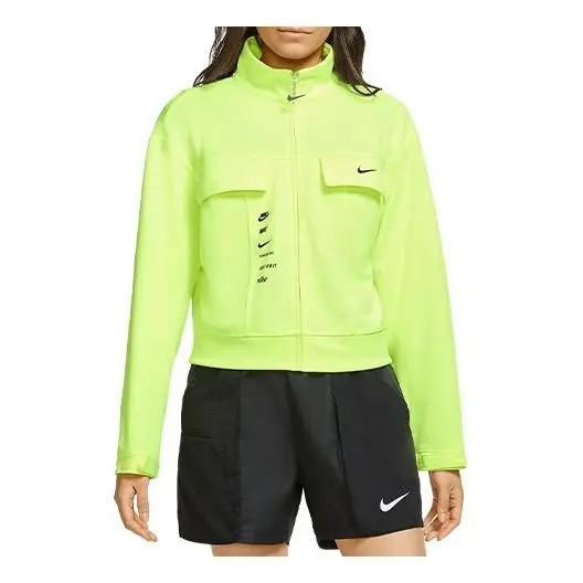 Nike Swoosh Track Jacket - Yellow