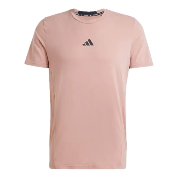Adidas Designed For Training Workout T-shirt Asia Sizing - Pink