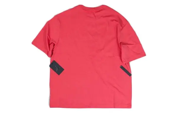 JORDAN Cursive Logo Sports Short Sleeve - Red