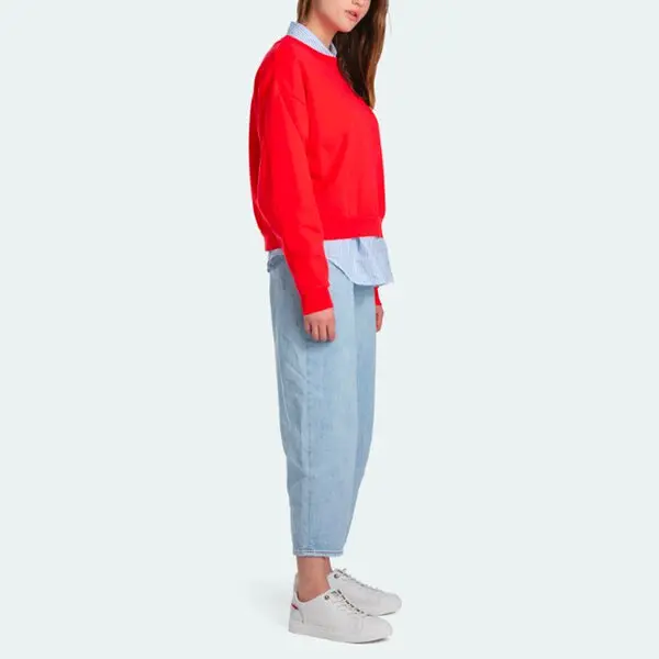 LEVI'S Round Neck Long Sleeve Hoodie