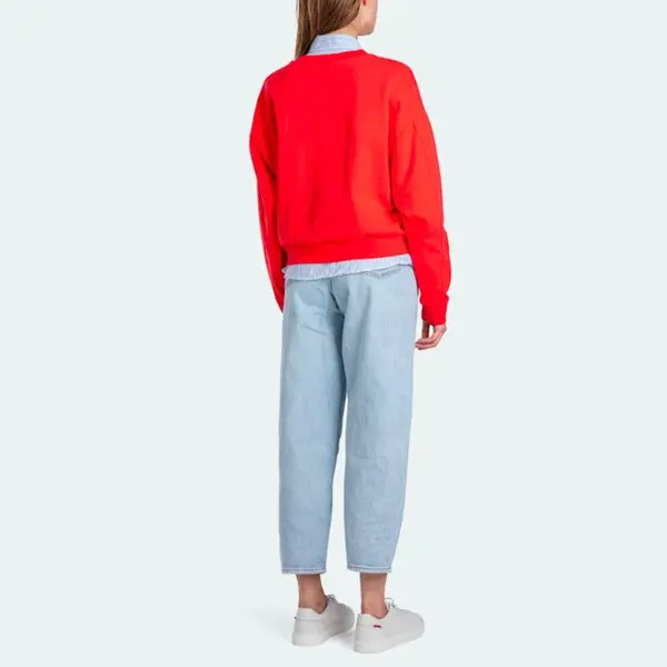 LEVI'S Round Neck Long Sleeve Hoodie