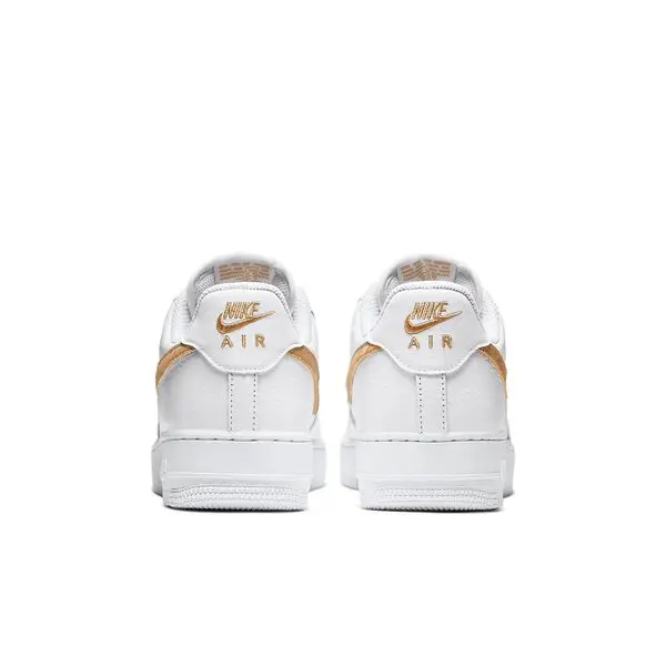 Nike Force 1 Low "club Gold Swoosh - White/yellow