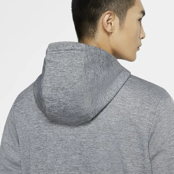 Nike Therma Training Fleece Lined Hooded Jacket - Grey