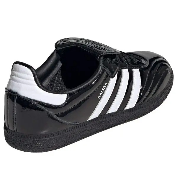Adidas Samba Lt "black Patent" Sneakers - Black/white