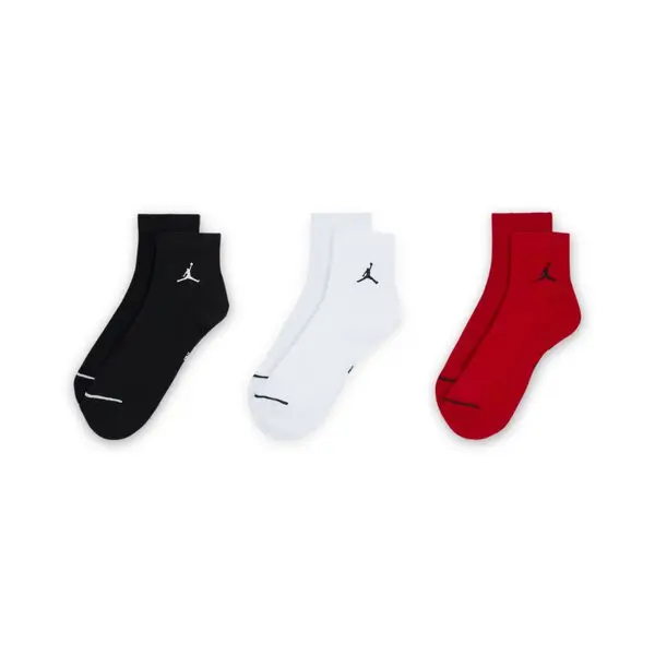 JORDAN Jumpman Ankle Socks 3 Pack - Black