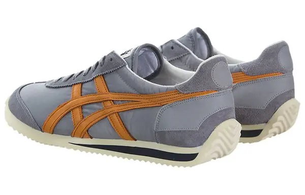 Onitsuka Tiger California 78 Vintage Grey Orange Sneakers - Grey/orange/white
