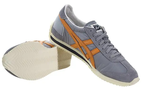 Onitsuka Tiger California 78 Vintage Grey Orange Sneakers - Grey/orange/white