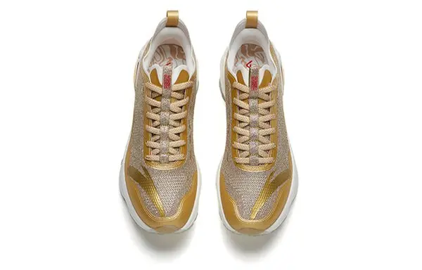 ANTA Life Collection Tokyo Olympics China Edition 'gold' Sneakers